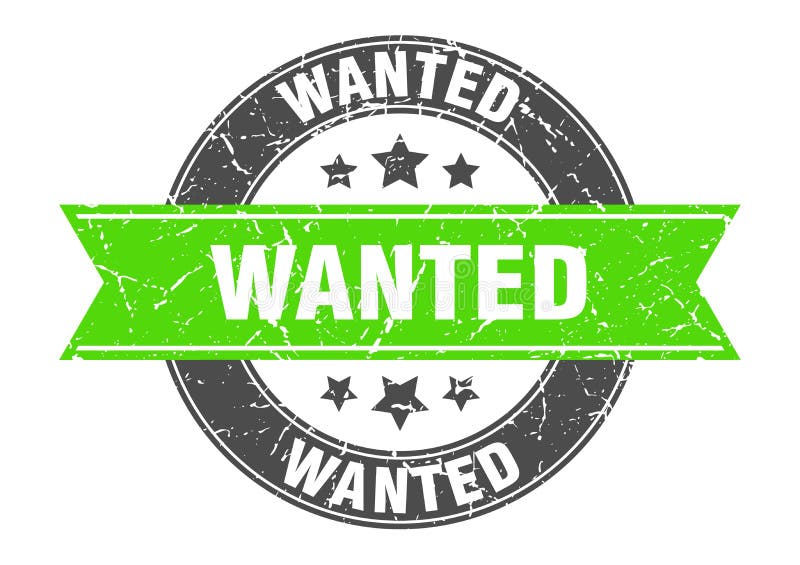 Wanted stamp stock vector. Illustration of banner, seal - 125012569