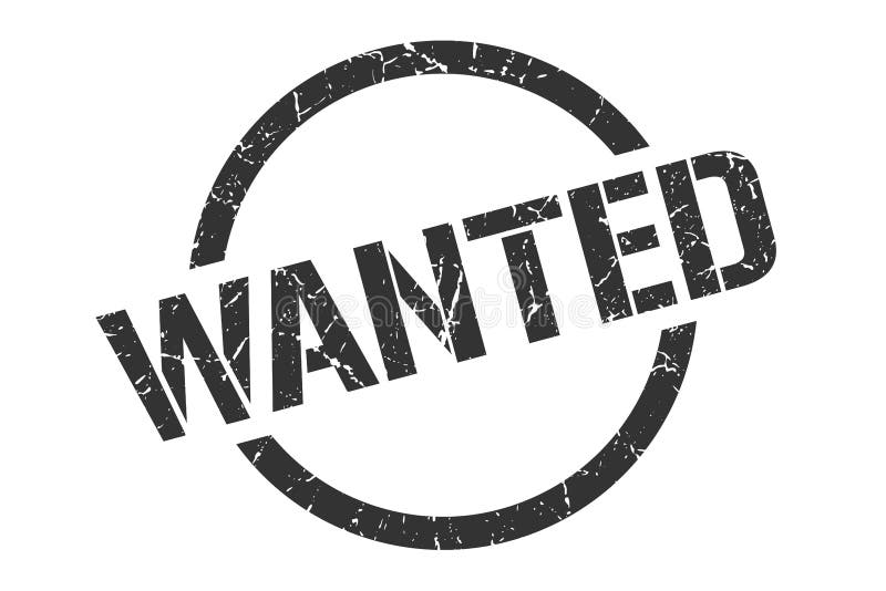Wanted stamp stock vector. Illustration of sign, grungy - 136945077