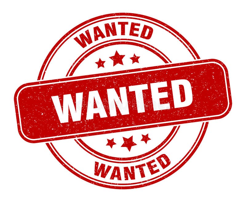 Wanted stamp stock vector. Illustration of banner, seal - 125012569