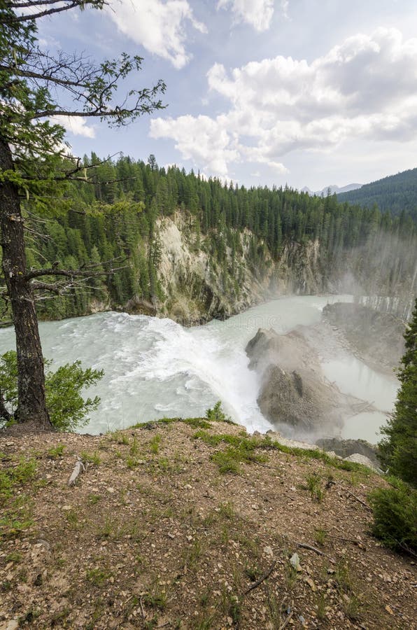 Wapta Lake, Yoho National Park, British Columbia, Canada. Stock Image ...
