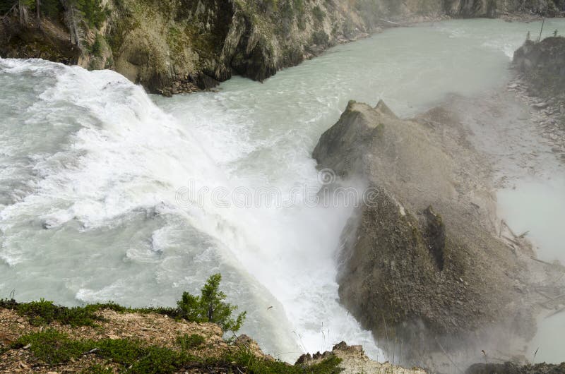 Wapta Lake, Yoho National Park, British Columbia, Canada. Stock Image ...