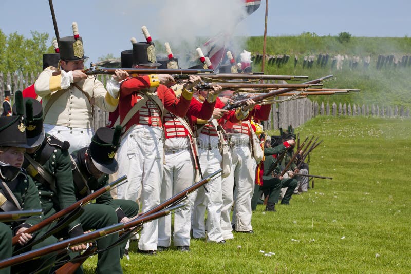 War of 1812 Reenactment editorial stock image. Image of colonial - 25017309