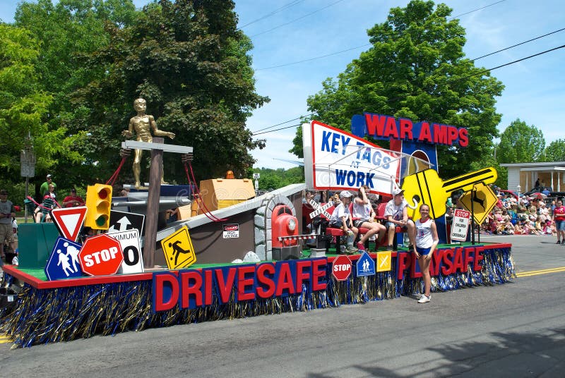 War Amps Float editorial stock photo. Image of safe, safety - 25155463