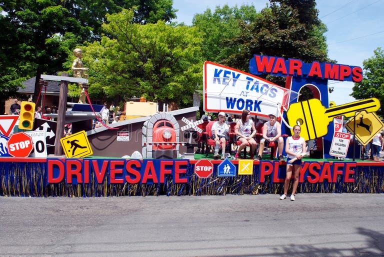 War Amps Float editorial image. Image of amputee, festival - 25155465