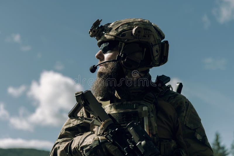 Special Forces Operator Beard
