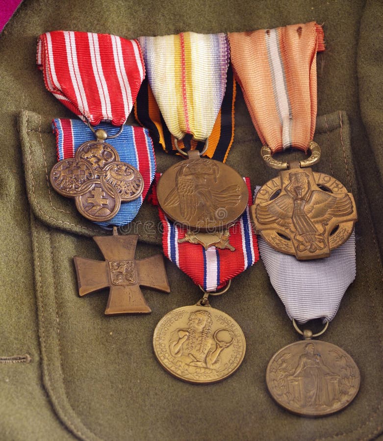 War Decorations World War I Stock Photo - Image of world, army: 111604326