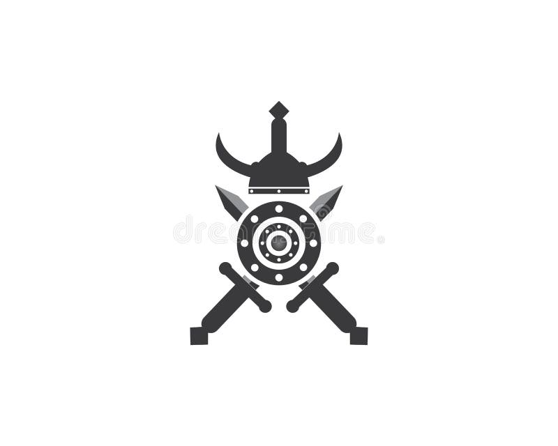 War Icon Logo Design Vector Illustration Stock Vector - Illustration of ...
