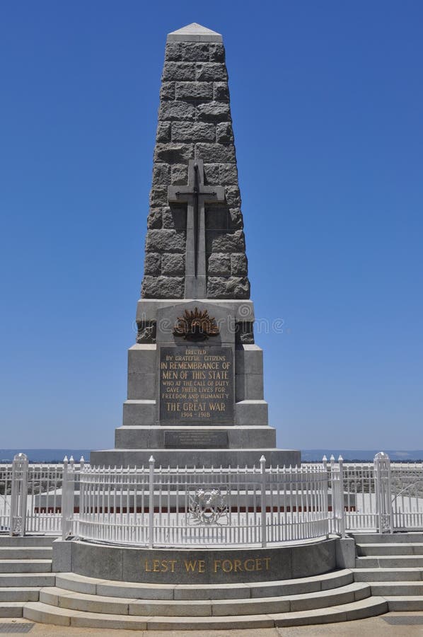 War Memorial Perth Australia Editorial Photo - Image of australian ...