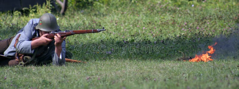 War scene stock photo. Image of dicer, demonstrative, academy - 1442880