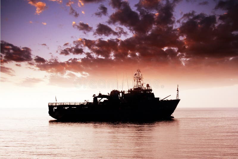 War ship stock image. Image of patrol, sonar, coastguard - 19512449