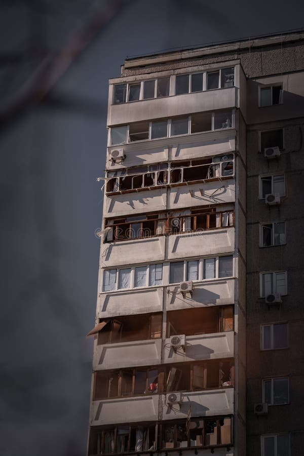 War in Ukraine 2022,Kyiv 2022 Editorial Stock Image - Image of facade ...