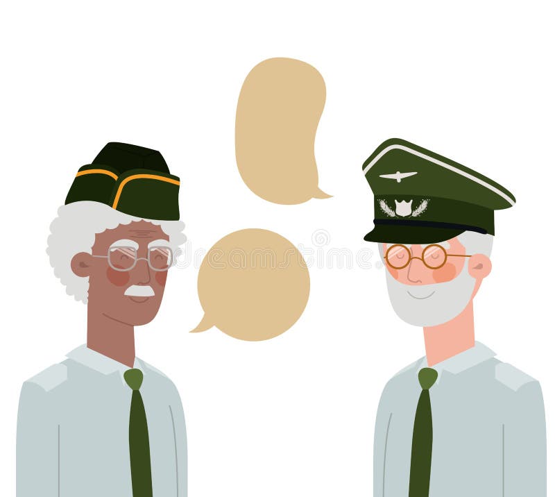 Veterans Day character stock vector. Illustration of soldier - 123316923