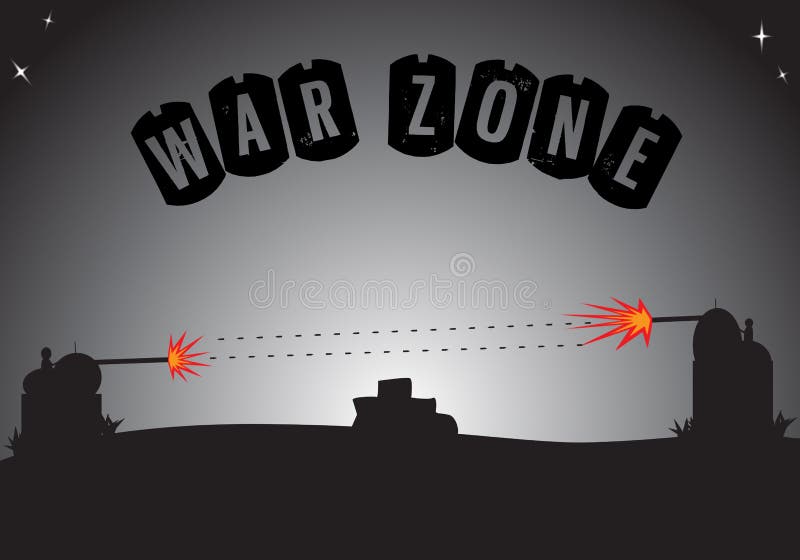 War Zone stock illustration. Illustration of strength - 50381089