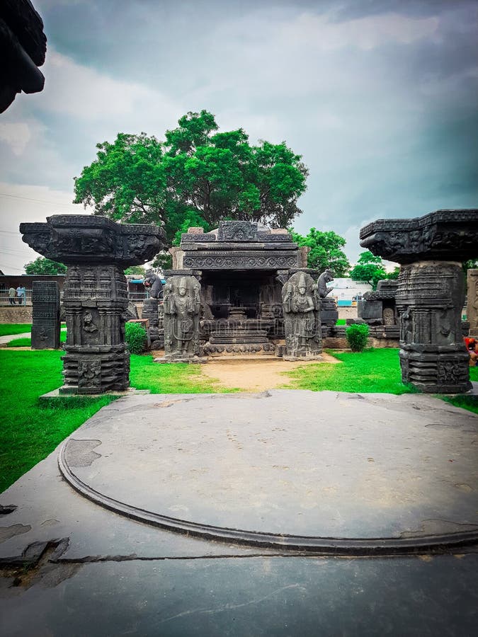 Warangal Fort, Telangana, Hyderabad Stock Image - Image of fort ...