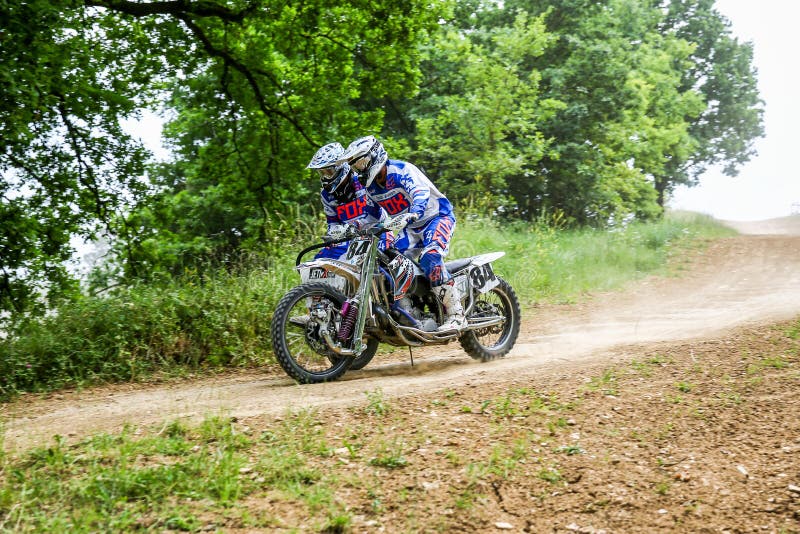 Warching, Germany - June 29, 2019: Motocross Training in Warching Editorial Image - Image of ...
