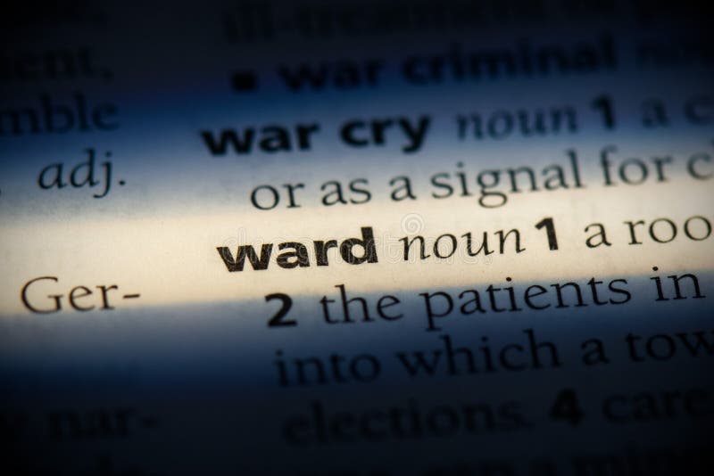 Ward stock image. Image of education, minimal, book - 161576909