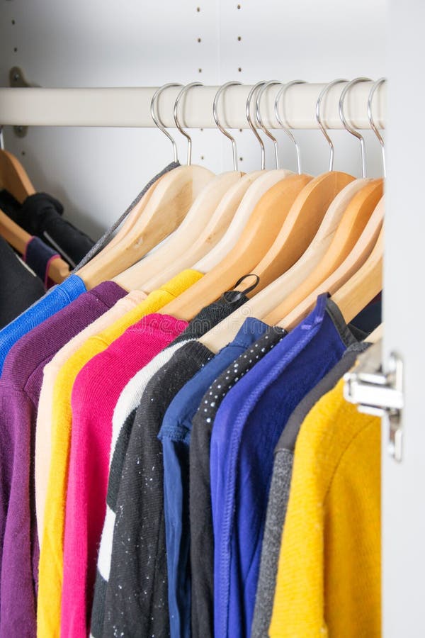Wardrobe stock photo. Image of modern, closet, organization - 50049548
