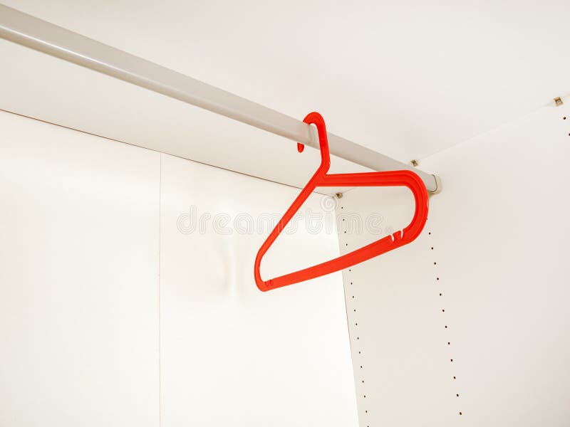 Wardrobe hanger empty stock image. Image of housework - 324151963