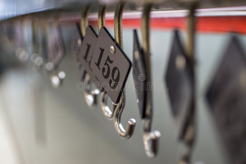 Numbered Clothes Hangers