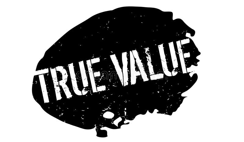 Ware Waarde rubberzegel vector illustratie. Illustration of rood - 97604625