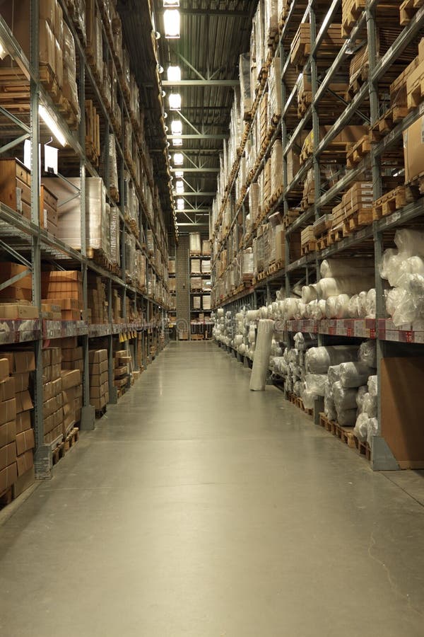 Warehouse stock image. Image of objects, contemporary - 17997519