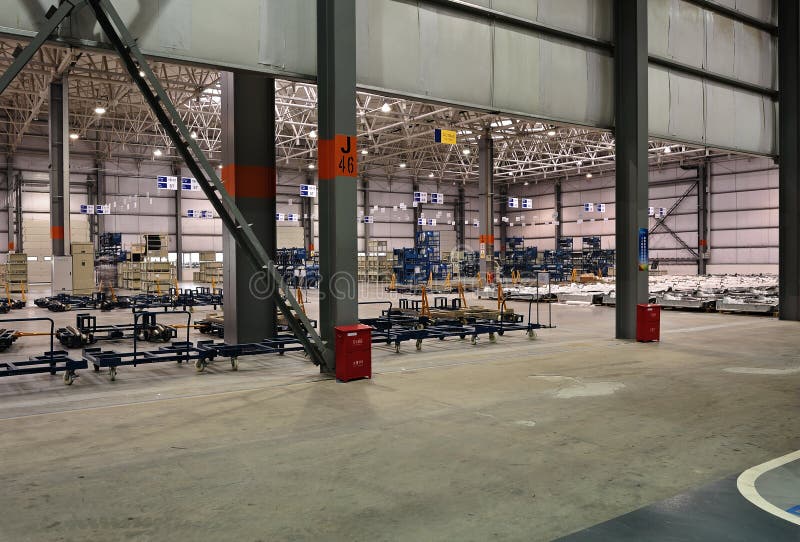 Warehouse stock photo. Image of metal, industry, warehouse - 22779338