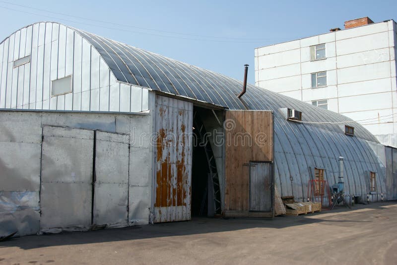 Old Manufacturing Plant stock image. Image of ontario - 6977301