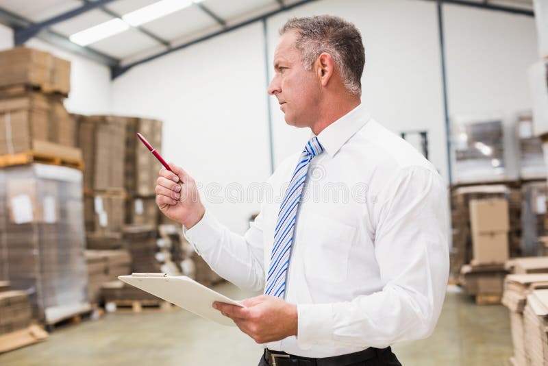 Boss Checking Reports, Finding Mistake in Important Contract ...