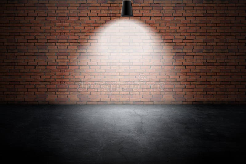 Warehouse brick wall stock image. Image of aging, inside - 175612241