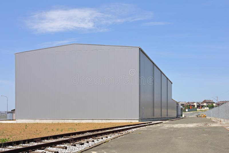 Warehouse exterior stock image. Image of building, modern - 29288891