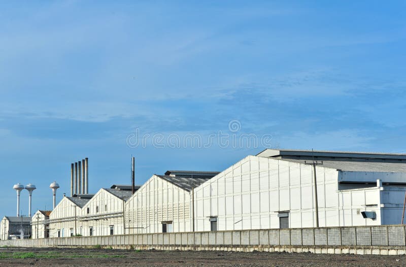 Warehouse building stock photo. Image of facility, enter - 44636850
