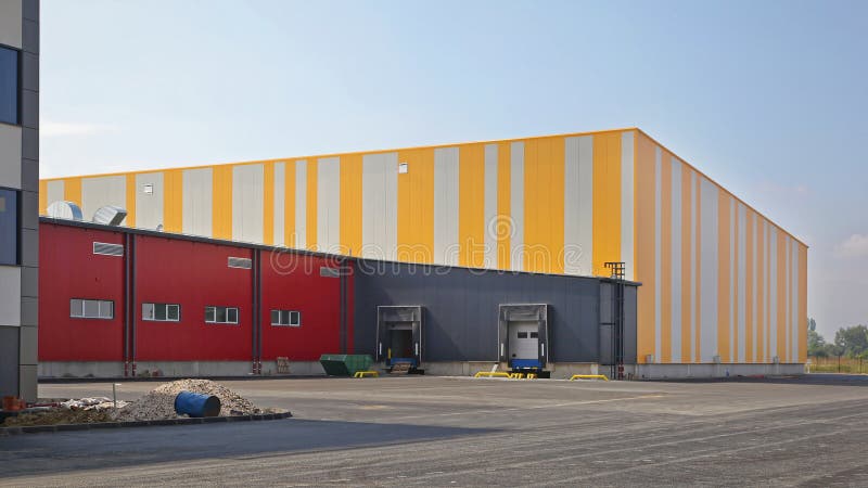 Warehouse Building stock photo. Image of building, warehouse - 76219094