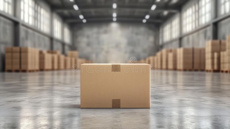 Warehouse Cardboard Boxes, Streamlining Logistics, Storage, Supply ...
