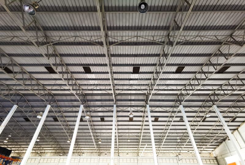 Warehouse Cargo Building Store, Warehouse Interior with Shelves ...