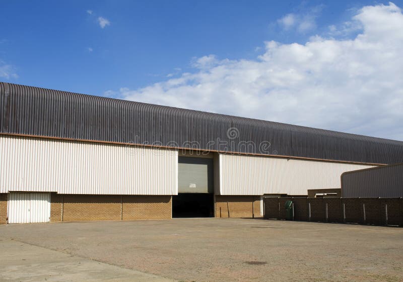 Warehouse delivery point stock photo. Image of building - 9756214