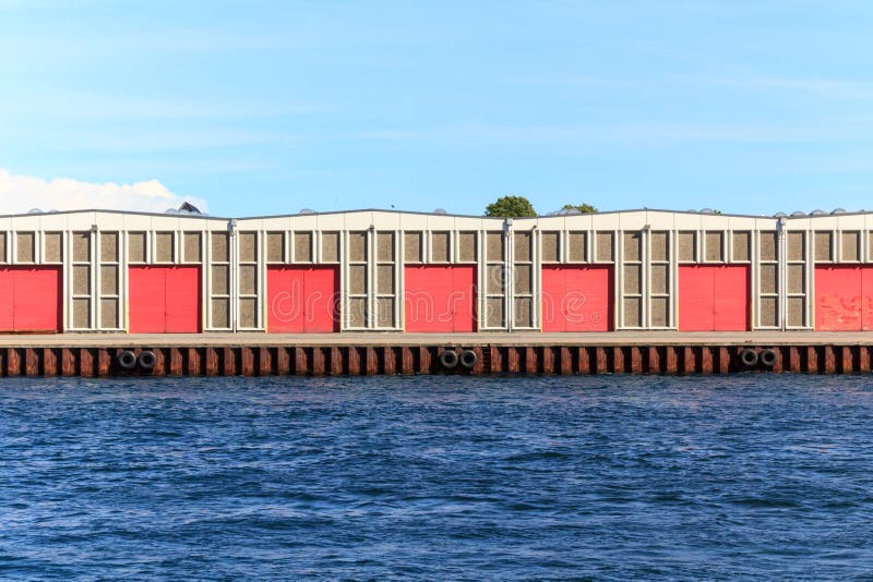 Warehouse docks stock photo. Image of building, large - 8117408