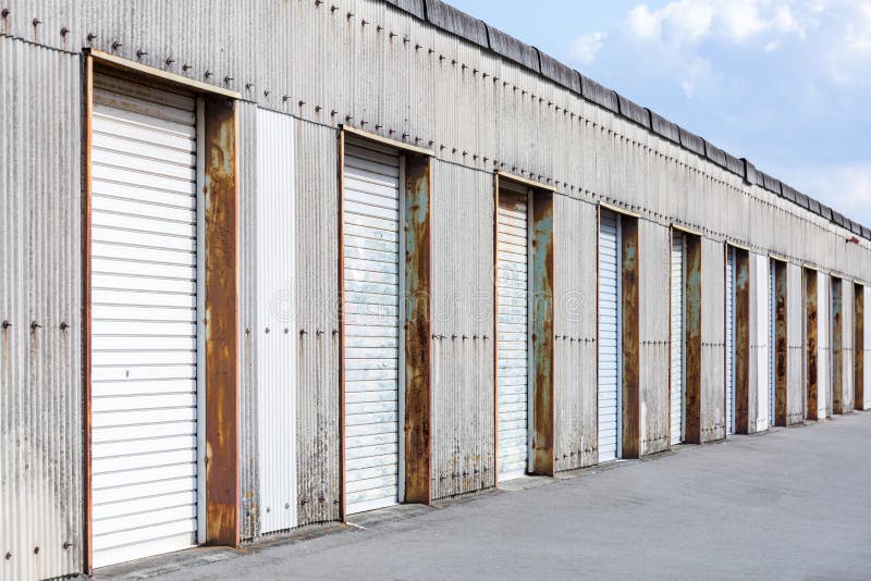 Warehouse wall stock photo. Image of background, industrial - 141654052