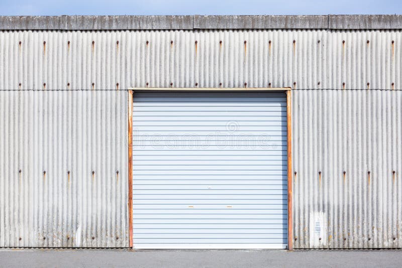 Warehouse wall stock image. Image of door, empty, rustic - 141151733