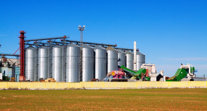Warehouse Facilities for Agricultural Sector Stock Image - Image of ...