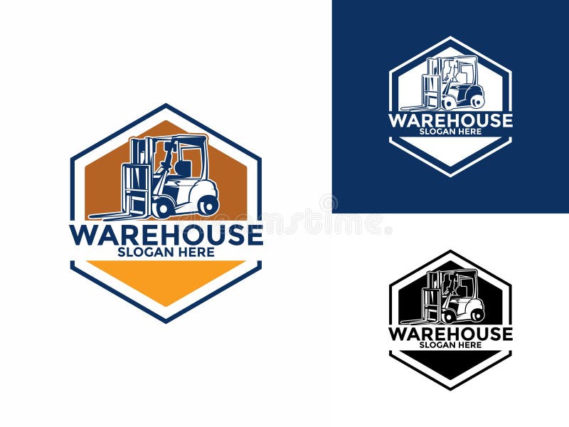 Warehouse Factory Industry Collections Logo Vector Illustration Design ...