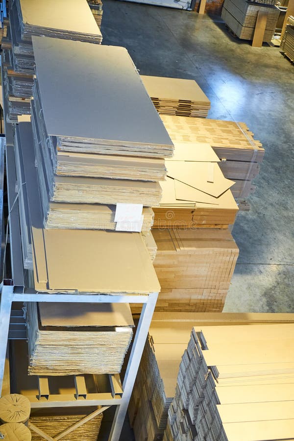 Warehouse of Finished and Packed Doors, Production of Interior and ...