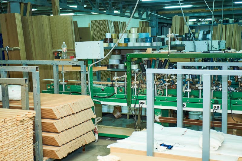 Warehouse of Finished and Packed Doors, Production of Interior and ...