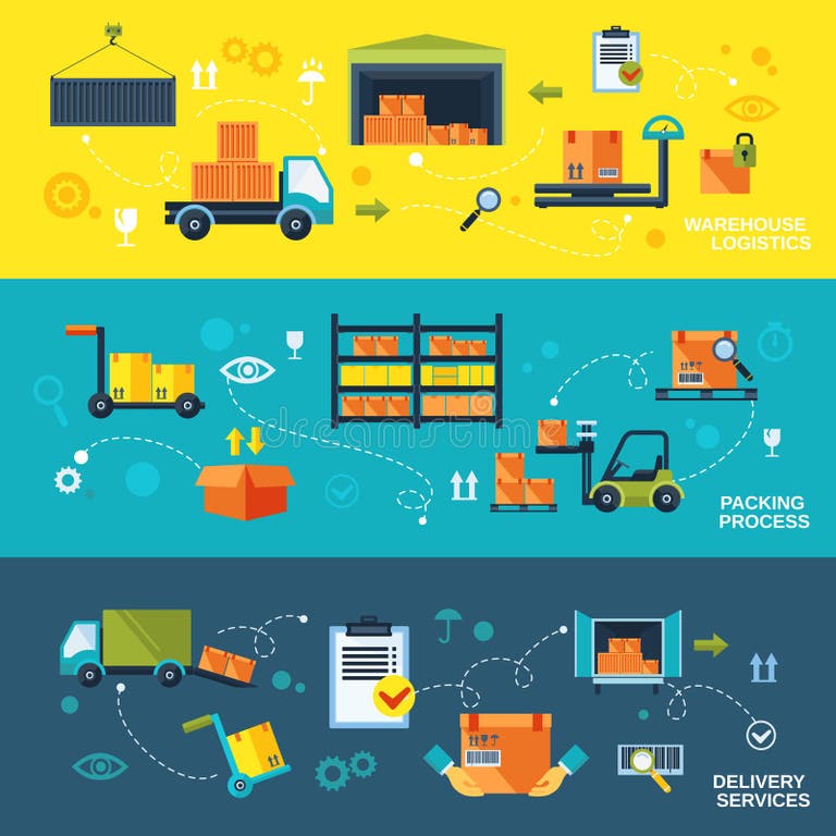 Logistics Process Stock Illustrations – 25,040 Logistics Process Stock ...