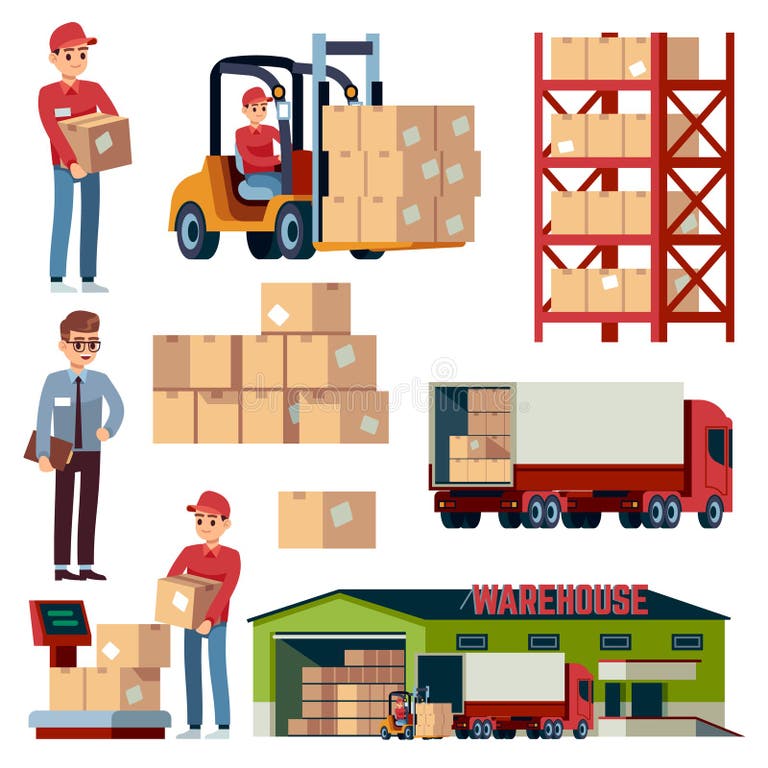 Forklift Elements Stock Illustrations – 1,720 Forklift Elements Stock ...