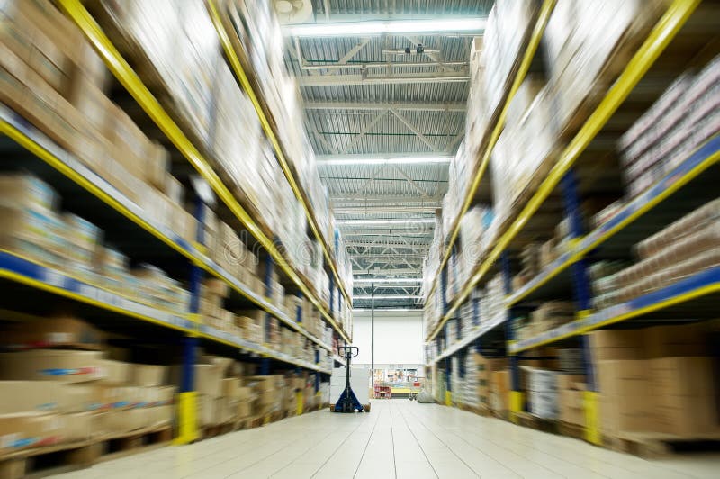 Warehouse food depot stock image. Image of rack, stockpile - 14941271