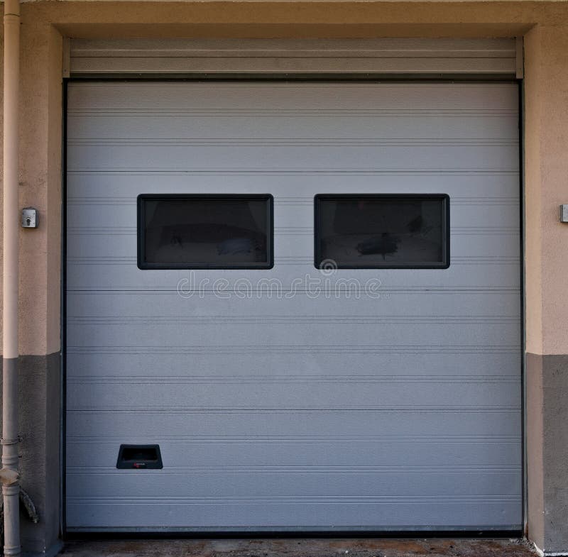 Warehouse Gate Door Two Windows Stock Photos - Free & Royalty-Free ...
