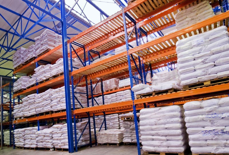 Warehouse with goods stock photo. Image of consumerism - 6706068