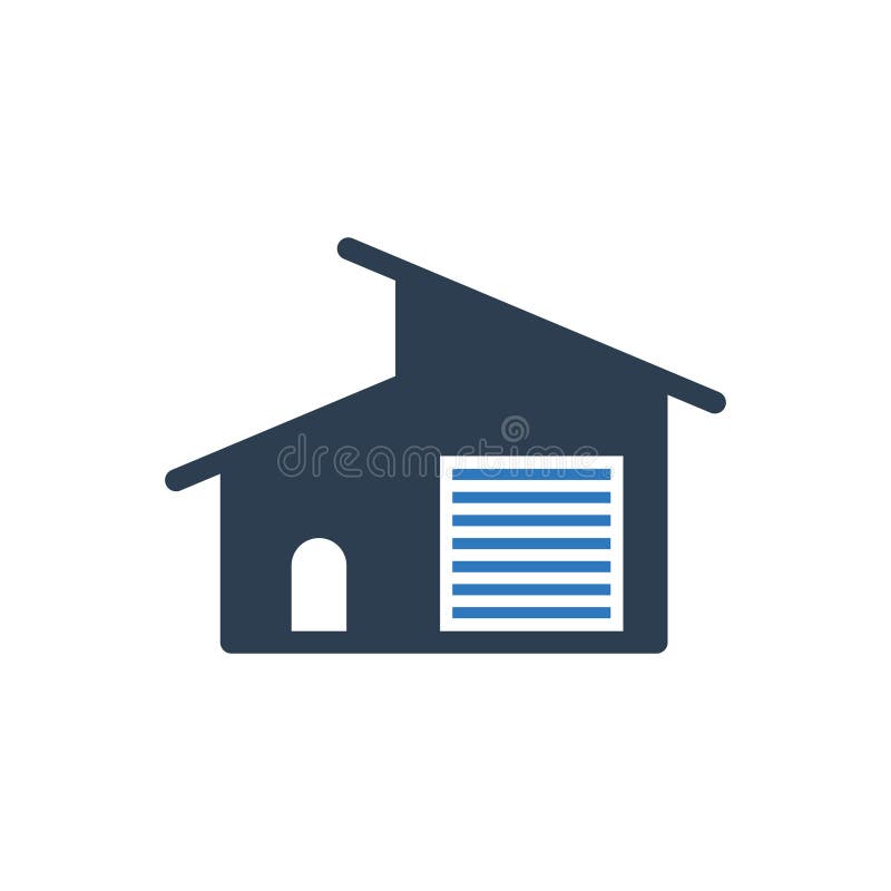 Warehouse Icon -Farmhouse Icon Stock Vector - Illustration of farmhouse ...