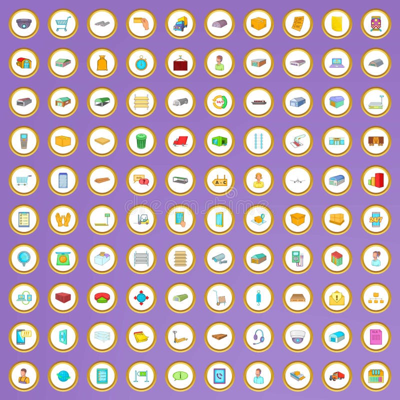 Industrial Building Icons Set Purple Stock Illustrations – 60 ...