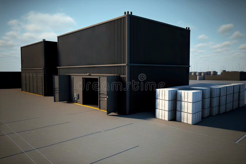 Warehouse for Implementation of Transportation and Storage of Goods ...